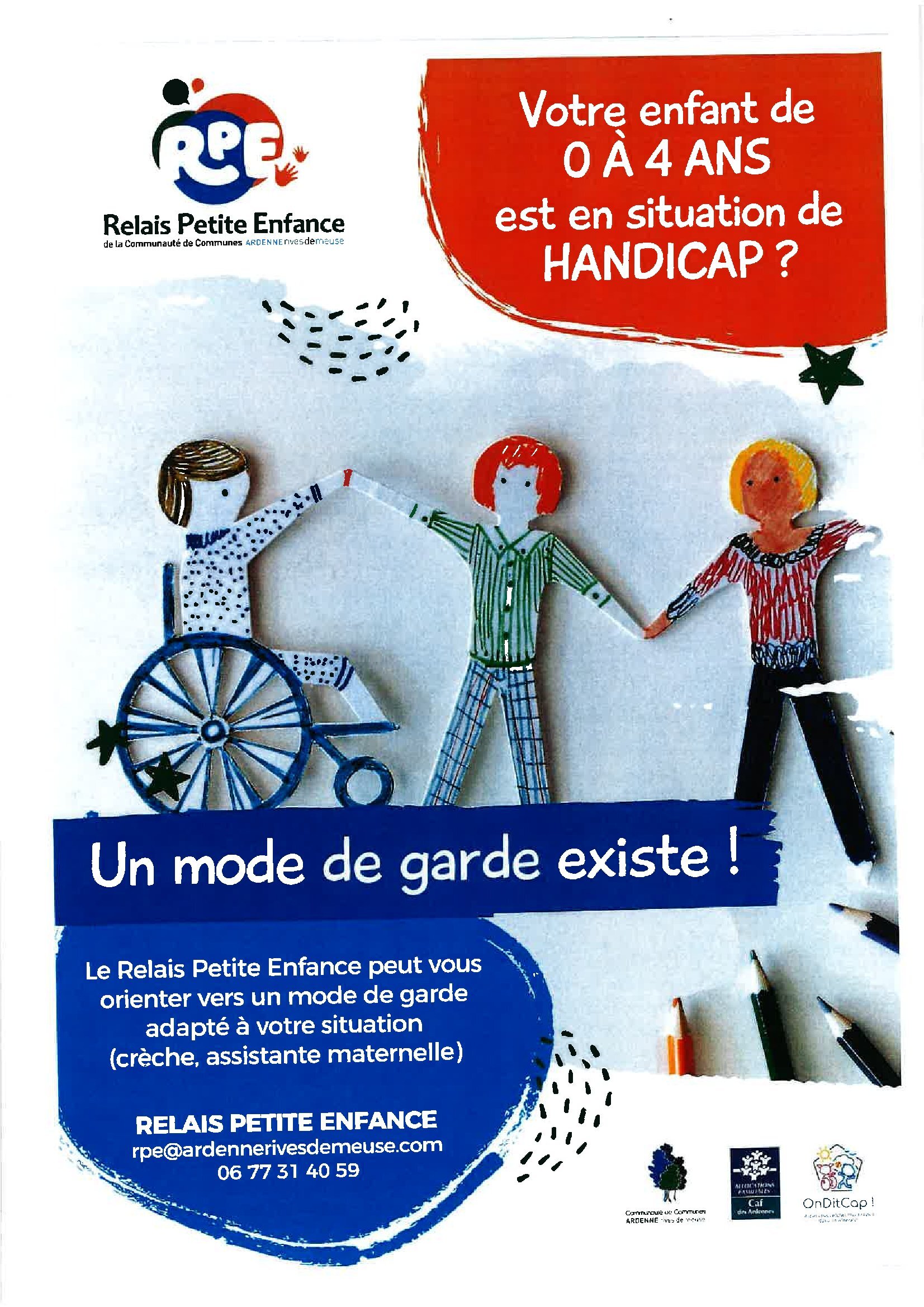 Relais Petite Enfance - Situation Handicap | Commune de Rancennes